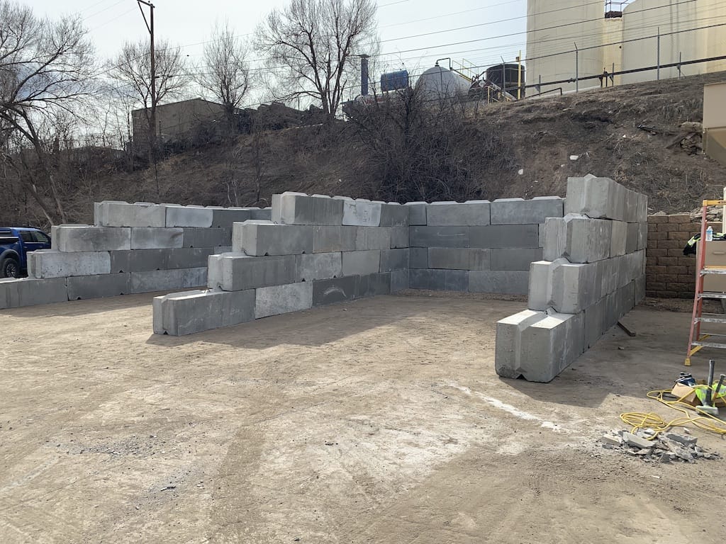 Concrete Barrier Blocks Bozeman, MT | well we do this for you