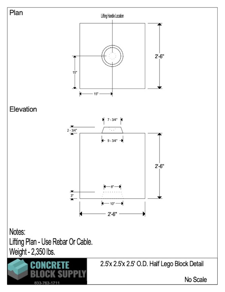 Concrete Bin Blocks Fayetteville, AR | Pickup Locations