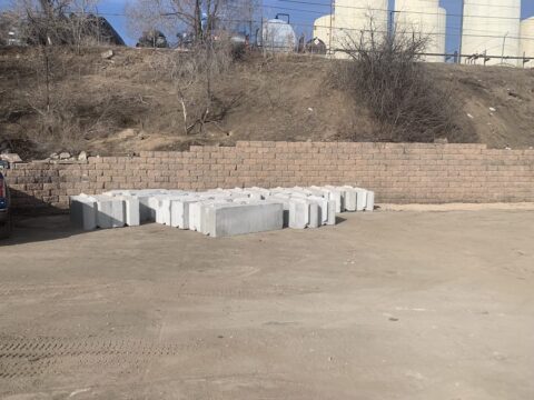 Concrete Bin Blocks | Building Bins